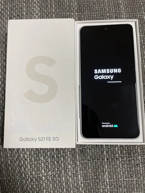 SAMSUNG GALAXY S21 FE 5G SM-G990B/DS - 128GB - Weiß (Ohne Simlock ...