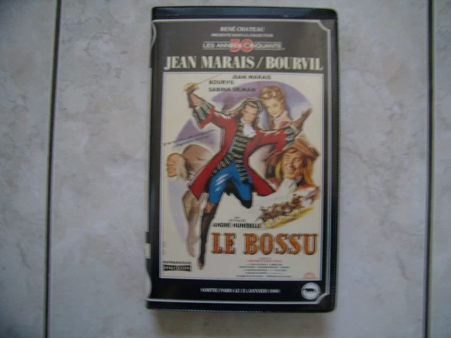 VHS JEAN MARAIS/BOURVIL : Le Bossu . René Chateau . 1992 . Très Bon État EUR 4,00 - PicClick FR