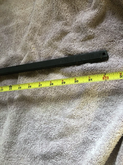 VINTAGE COTTON TOBACCO Scale Hanging Balance Beam Farm Tool 32” L With ...