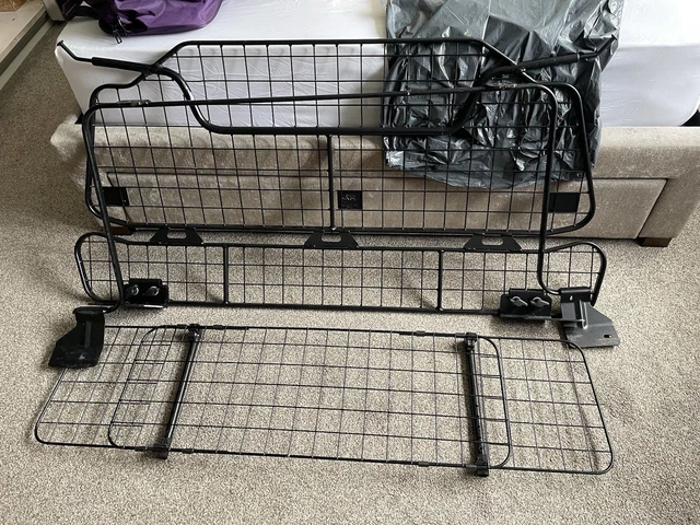 LAND ROVER DEFENDER 90 Loadspace Partition Full Height Dog Guard £115. ...