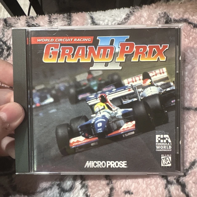 VINTAGE WORLD CIRCUIT Racing Grand Prix 2 Computer Video Game 1996 PC ...