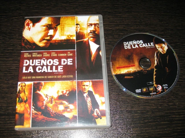 DUEÑOS DE LA Calle DVD Keanu Reeves Forest Whitaker Hugh Laurie Chris ...