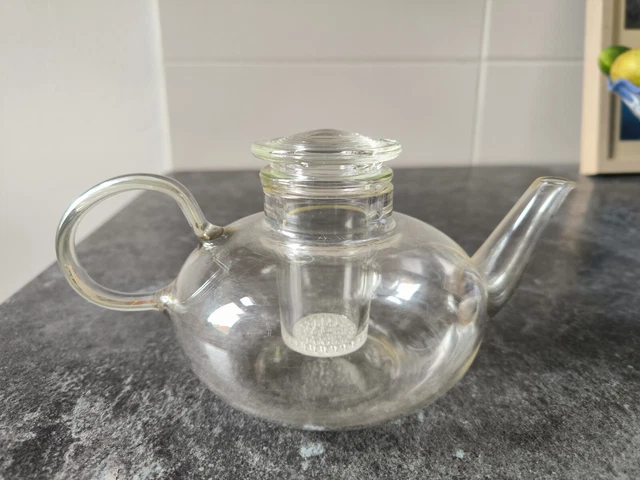 TEAPOT JENA THERM Wagenfeld Jenaer Bauhaus Teekanne 0,5 Liter EUR 149 ...