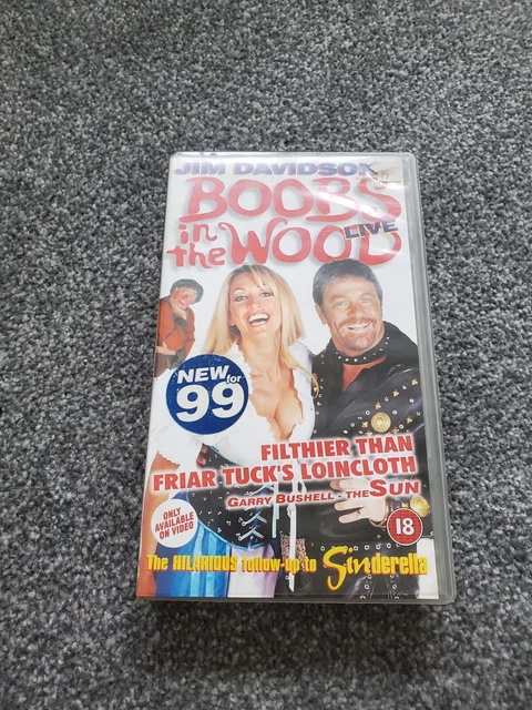 JIM DAVIDSON - Boobs In The Wood - Live (VHS, 1999) £2.00 - PicClick UK