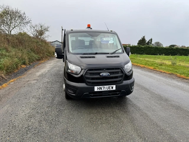 FORD TRANSIT 2.0 350 EcoBlue Leader Double Cab tipper 4dr Diesel Manu ...