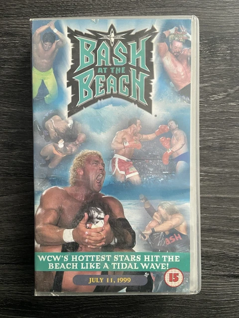 VINTAGE WCW BASH At The Beach 1999 VHS WWE Wrestling Video Tape £8.99 - PicClick UK