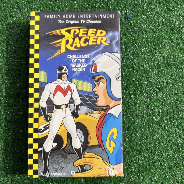 SPEED RACER MOVIE VHS 1995 Challenge of the Masked Racer Fully Animated ...