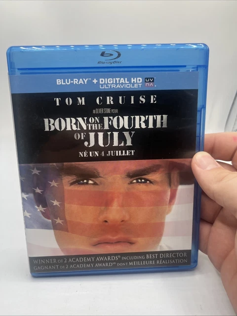 BORN ON THE Fourth of July (Blu-ray Disc, 2014, Canadian) $17.99 ...