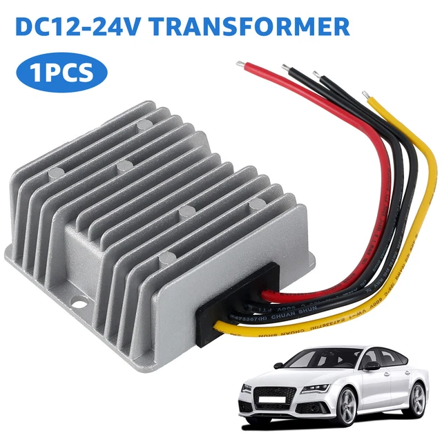 DC 12V STEP Up to 24V Boost Converter 10A 24W Waterproof DC Voltage ...