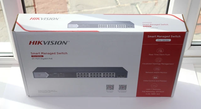 HIKVISION SMART MANAGED 24-Port Layer 2 Gigabit PoE Switch - DS-3E1526P-SI £239.99 - PicClick UK