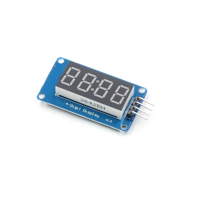 TM1637 4 BITS Digital LED Display Module For arduino 7 Segment 0.36Inch ...