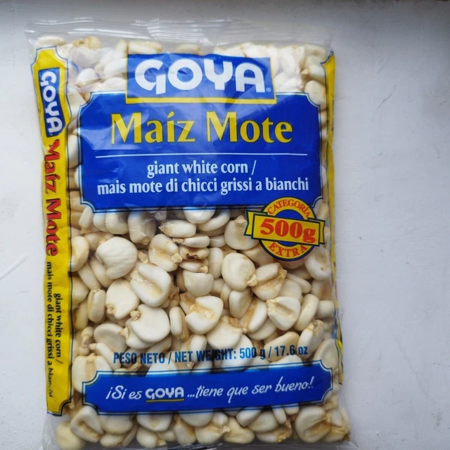 GOYA MAIZ MOTE Giant White Corn 500g (Peruvian / Mexican / Spanish ...