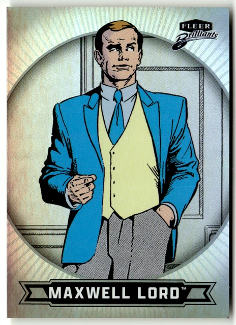 FLEER BRILLIANTS SUPERMAN DC 2025 N. 9 Maxwell Lord EUR 1,37 - PicClick IT