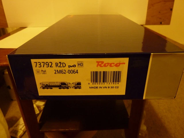 ROCO 73792 H0 2M62-0064 RZD Diesellok set, Plux 22, accesories, boxed ...
