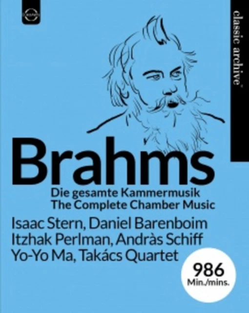BRAHMS: THE COMPLETE Chamber Music (Blu-ray) David Oistrakh Andras ...