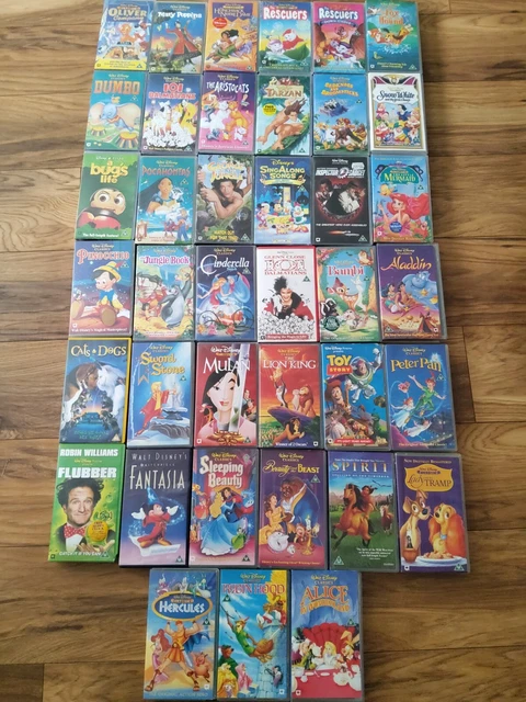 WALT DISNEY VHS videos £30.00 - PicClick UK