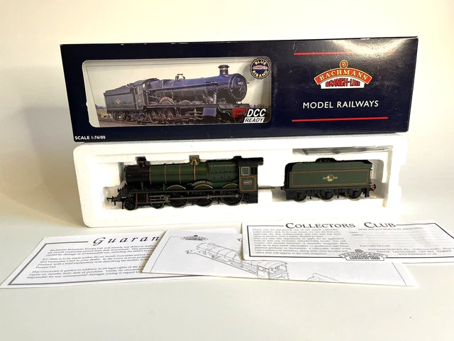 BACHMANN 32-001 - Conyngham Hall 6937 - BR Green Late Crest - DCC ...