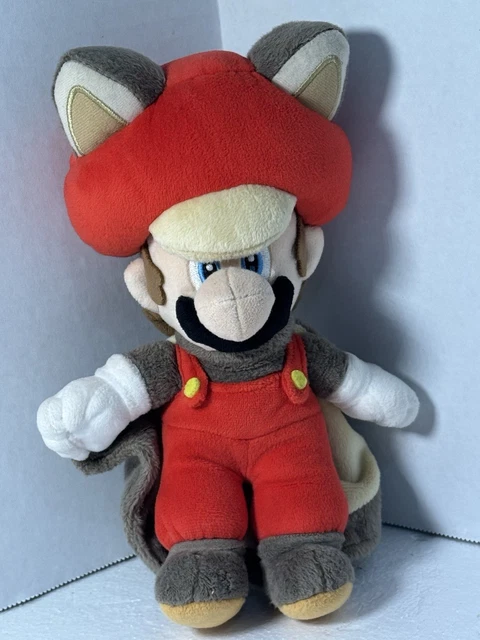 SUPER MARIO BROS Flying Squirrel Mario Plush Little Buddy Rare £9.09 ...