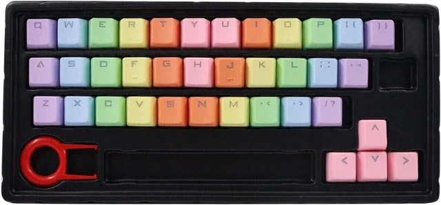37KEYCAP PBT DOUBLE Shot Injection Backlit Keycaps Standard Mechanical ...
