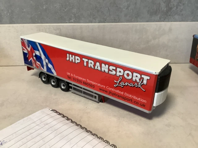CORGI MODEL TRUCK 1:50 scale - CODE 3 JHP TRANSPORT FRIDGE TRAILER £19. ...