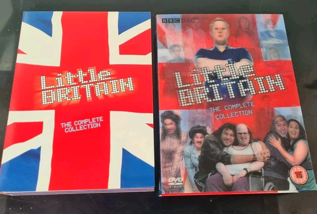 LITTLE BRITAIN COMPLETE Collection DVD Set Series 1-3 + Live & Abroad ...