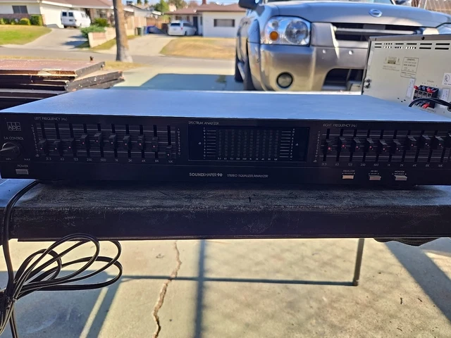 VINTAGE ADC SOUND Shaper Model 90 Stereo Equalizer / Analyzer - See ...