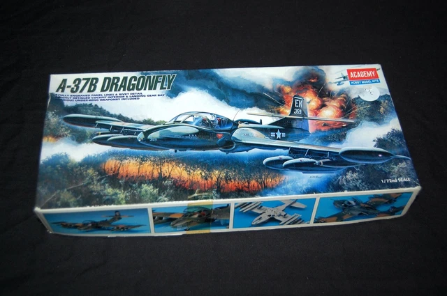 ACADEMY 1/72 SCALE Cessna A-37B Dragonfly Model Kit £2.20 - PicClick UK