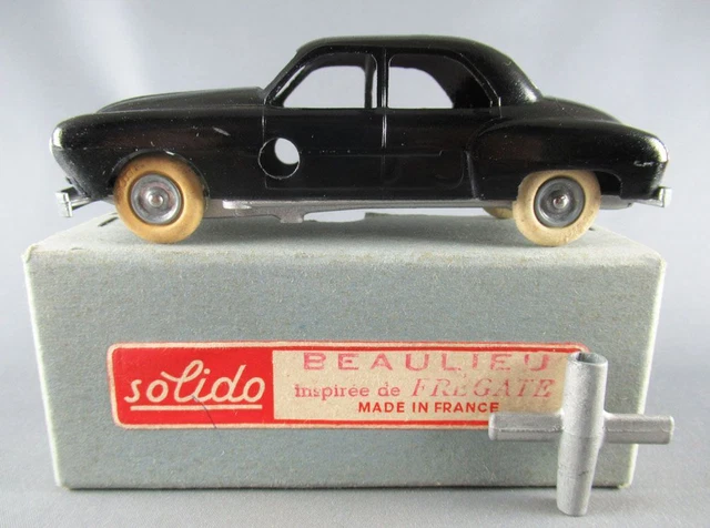 SOLIDO DÉMONTABLE JUNIOR Modèle N° 91 Renault Frégate Beaulieu Noire ...