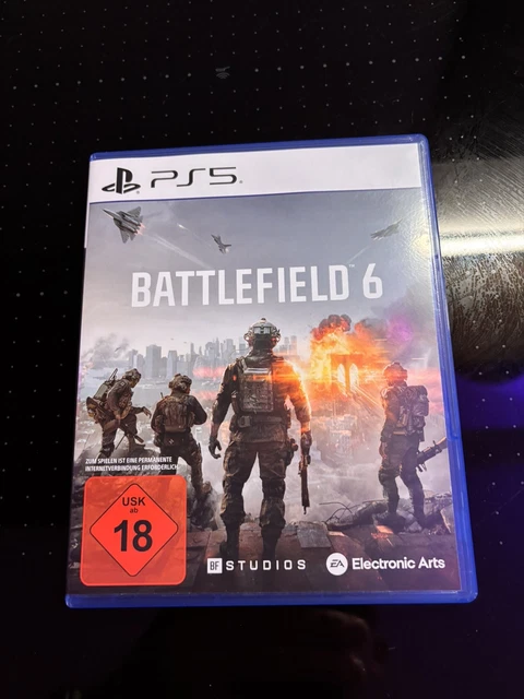 BATTLEFIELD 6 PS5 Sony PlayStation 5 Disc Top Zustand EUR 48,00 ...
