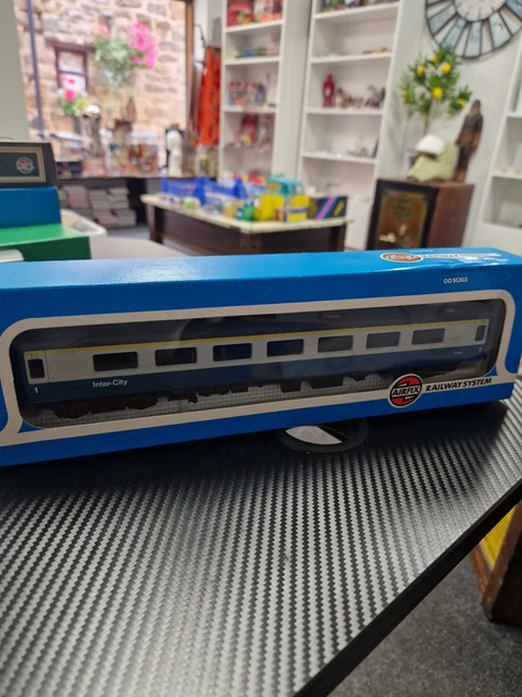 AIRFIX 54201 BR INTERCITY BLUE GREY MK2 1st CLASS OPEN COACH E3170 og £ ...