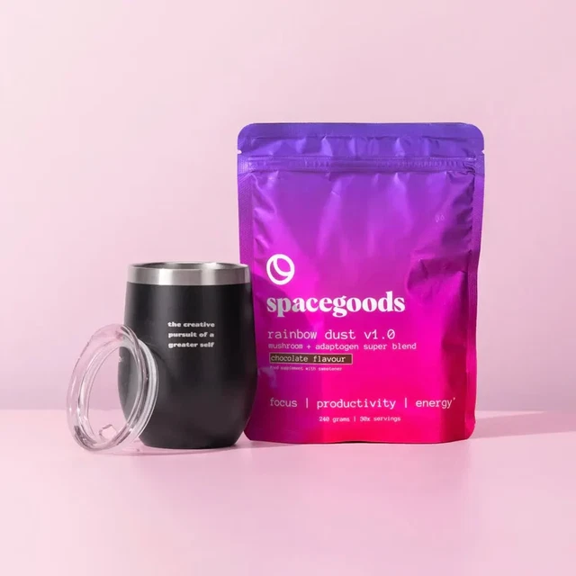 SPACEGOODS - RAINBOW Dust v1.0 - Chocolate Flavour Lion's Mane coffee ...