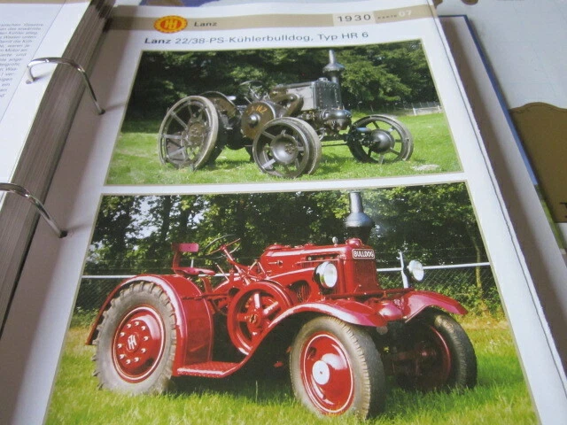 TRAKTOR ARCHIV LANZ 07 KühlerBulldog 22/38PS Typ HR 6, 1930 EUR 5,02 ...