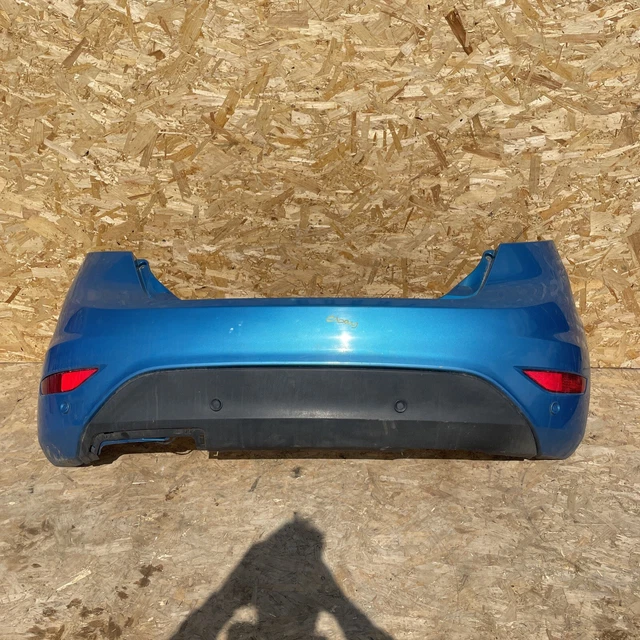 GENUINE FORD FIESTA Titanium Mk7 Pdc Rear Bumper In Candy Blue 2013 ...
