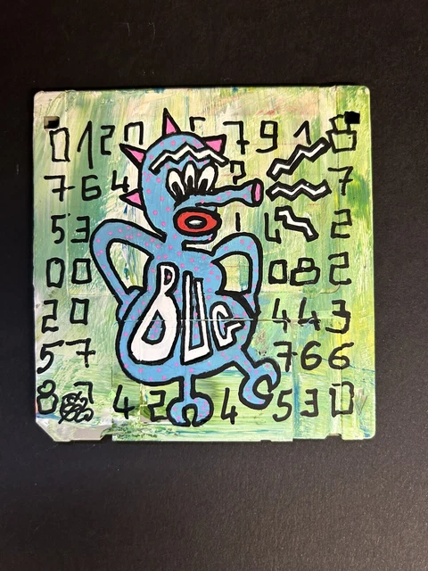 &BUG& (STREET ART brut Pop Virus Pc Mac Antivirus) oeuvre unique sur ...