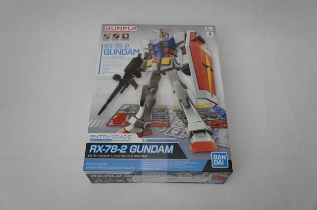 BANDAI SPIRITS RX-78-2 Gundam 1/144 Scale Entry Grade Figure Model Kit USA £10.76 - PicClick UK