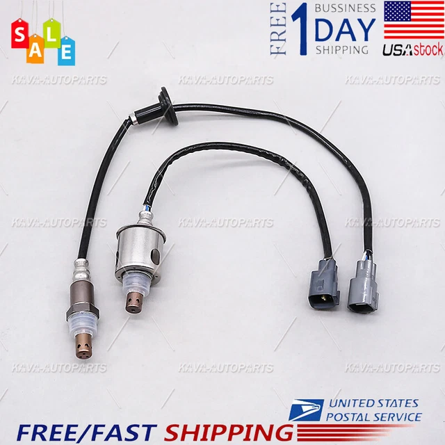 2PCS UPSTREAM & Downstream Oxygen O2 Sensor For 2004-2009 Toyota Prius ...