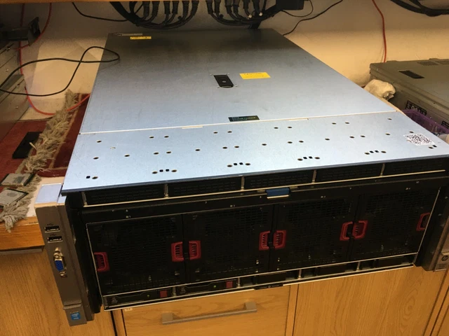 NVIDIA DGX V100 -HPE DL580 Server 96 XEON CPU Cores 4x NVIDIA V100 GPU ...