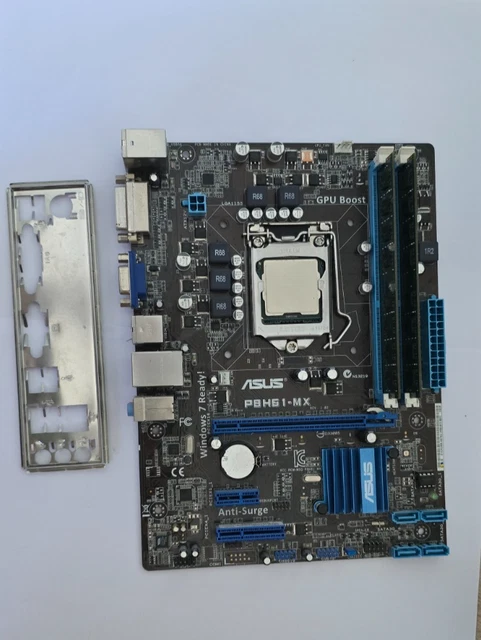 ASUS P8H61-MX REV 1.02, Pentium G630, 8GB DR3 Bundle £21.50 - PicClick UK