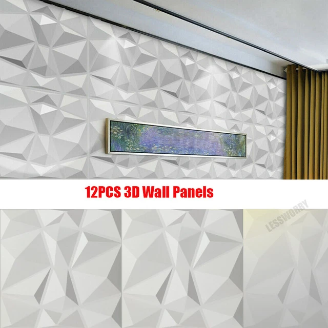 KITCHEN 3D WALL Panels Covering Fibre Cladding Wallpaper Decorative ...