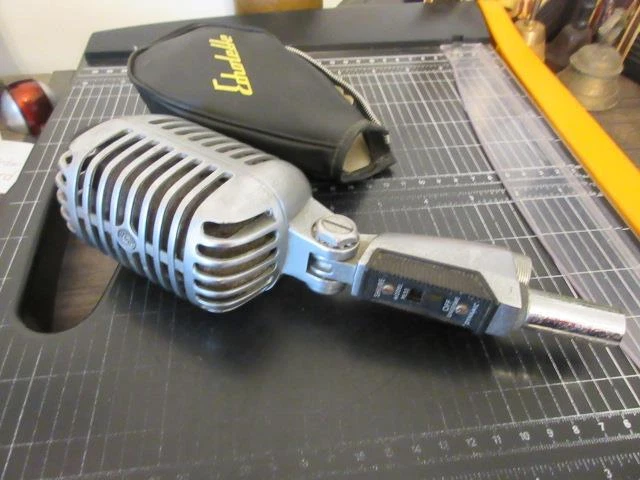 VINTAGE SHURE MODEL PE55 Unidyne Dynamic 1970's Microphone Untested £48 ...