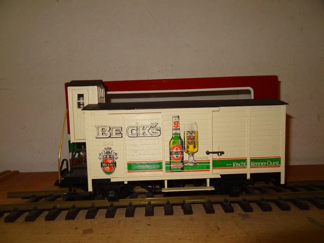 LGB BECKS Bierwagen mit Bremserhaus LGB Nr. 4026 OVP EUR 3,50 - PicClick DE