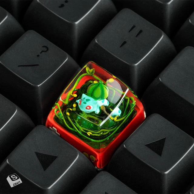 S-CRAFT STUDIO GENUINE Official Pokemon Mechanical Keyboard Keycap ...