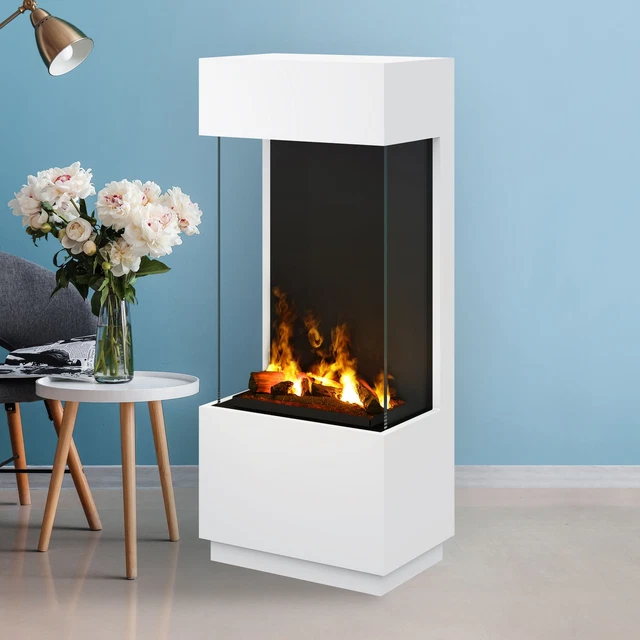 NOBLE FLAME JAVA [Dreiseitiger Cheminée électrique Opti-Myst Avec ...