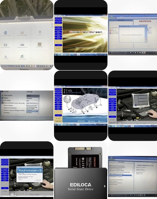 TECHSTREAM DIAGNOSTIC Scanner V18.00.008+Honda HDS 3.104.054 - Windows ...