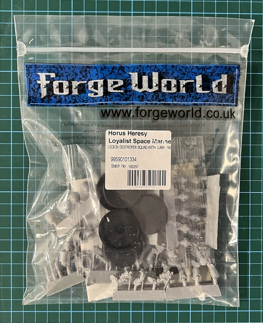 FORGE WORLD : Space Marine Legion Jump Pack Destroyer Squad : Horus ...