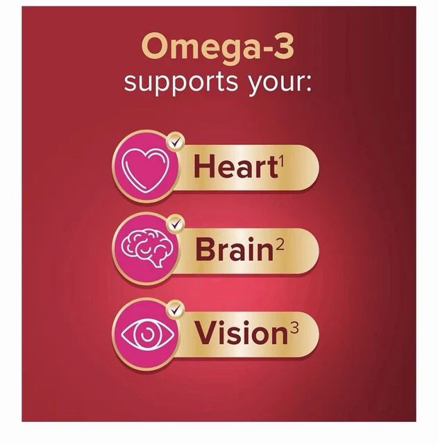 SEVEN SEAS OMEGA-3 & Multivitamins Woman, With Biotin and Iron, 30-Day ...