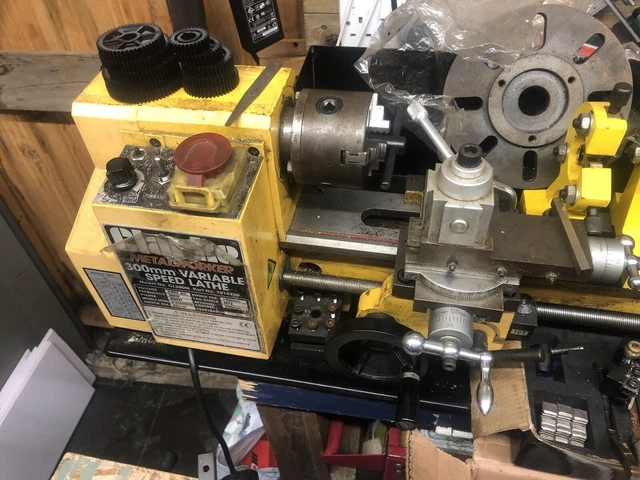 CLARKE 300MM MINI Metal Lathe. Good Condition. £320.00 - PicClick UK
