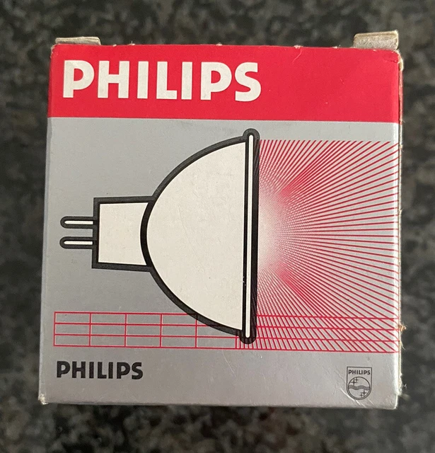 ORIGINAL RARE PHILIPS projection lamp type 13139 12v 75W GZ6.35 ...