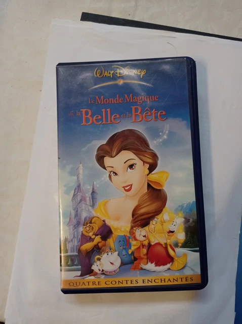 VHS WALT DISNEY "Le Monde Magique de la Belle et la Bête "/Walt Disney ...