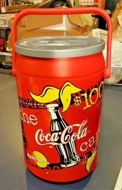 RARE COCA COLA Coke Can 20” Cooler Kooler Kraft 1998 Mastercard £52.10 ...